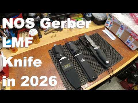 Minty NOS (New Old Stock) Gerber LMF Knife Find/Score in 2026