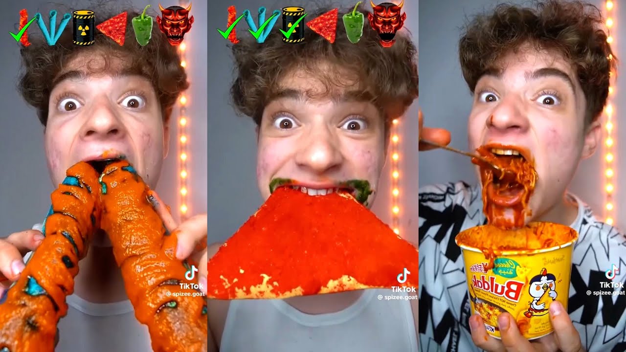 *1 HOUR* Spizee Goat Spicy Challenge Compilation | Spizee Goat TikTok ...