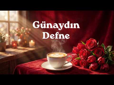 Günaydın Canım Defne ☕ Güne Başlamak İçin En Romantik Şarkı (WhatsApp Durumları)
