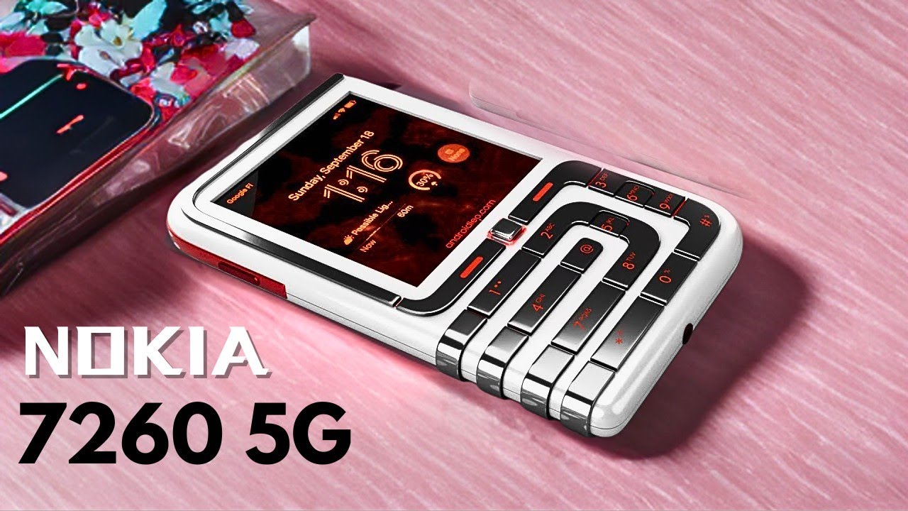 Meet the Nokia 7260 5G/ a smartphone that combines retro design with ...