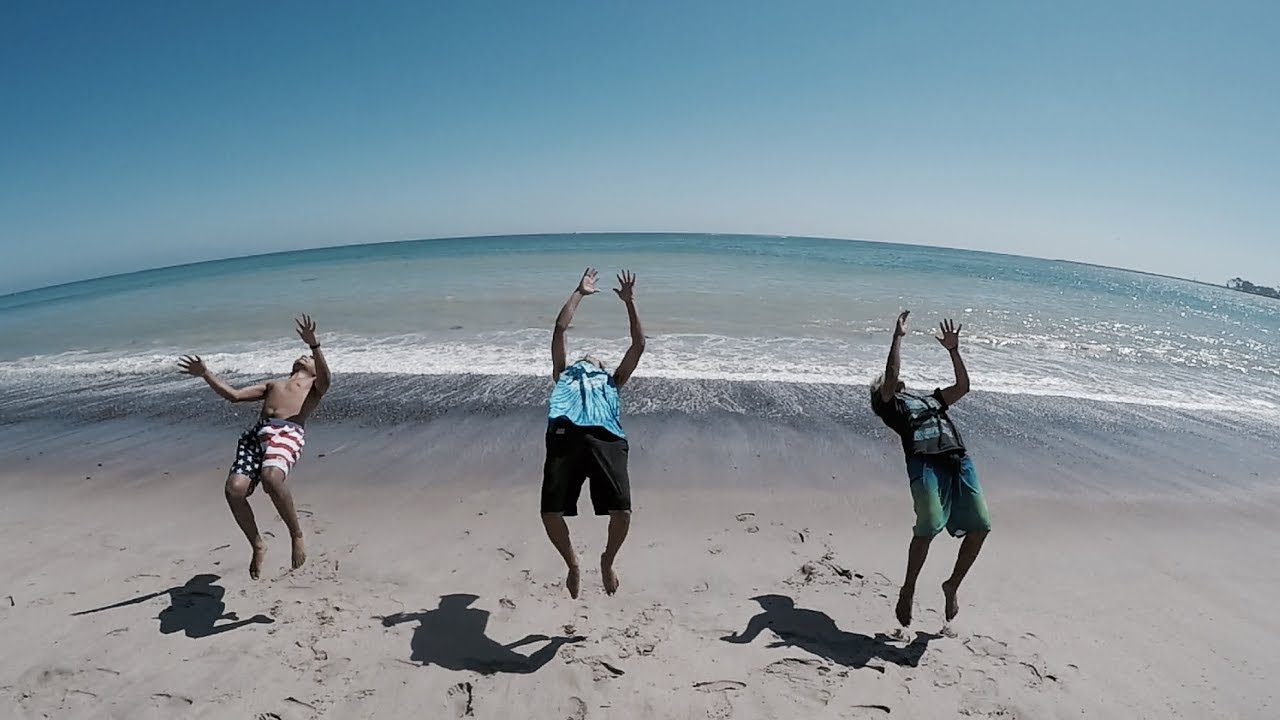 FLIPS AT THE BEACH! - YouTube
