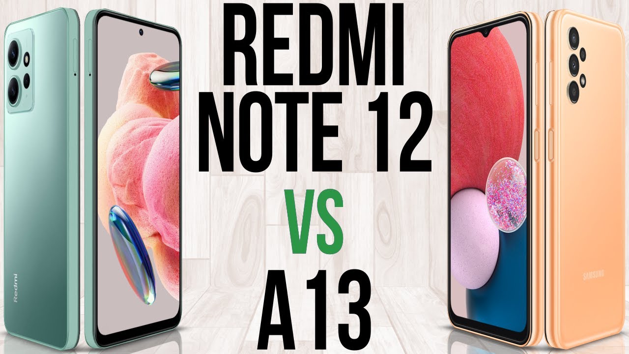 Redmi Note 12 vs A13 (Comparativo & Preços) - YouTube