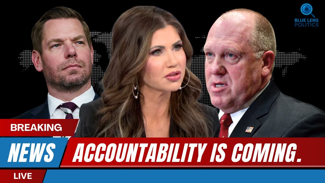 The Masks Will Come Off” — Eric Swalwell Issues Chilling Warning - YouTube