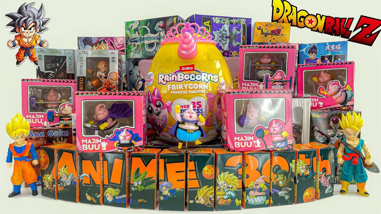【Dragon Ball Z】Majin Buu, Son Goku, Beerus, Frieza Unboxing ASMR ...
