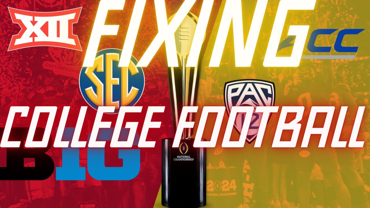 My Ultimate College Football Overhaul: Conference Realignment ...
