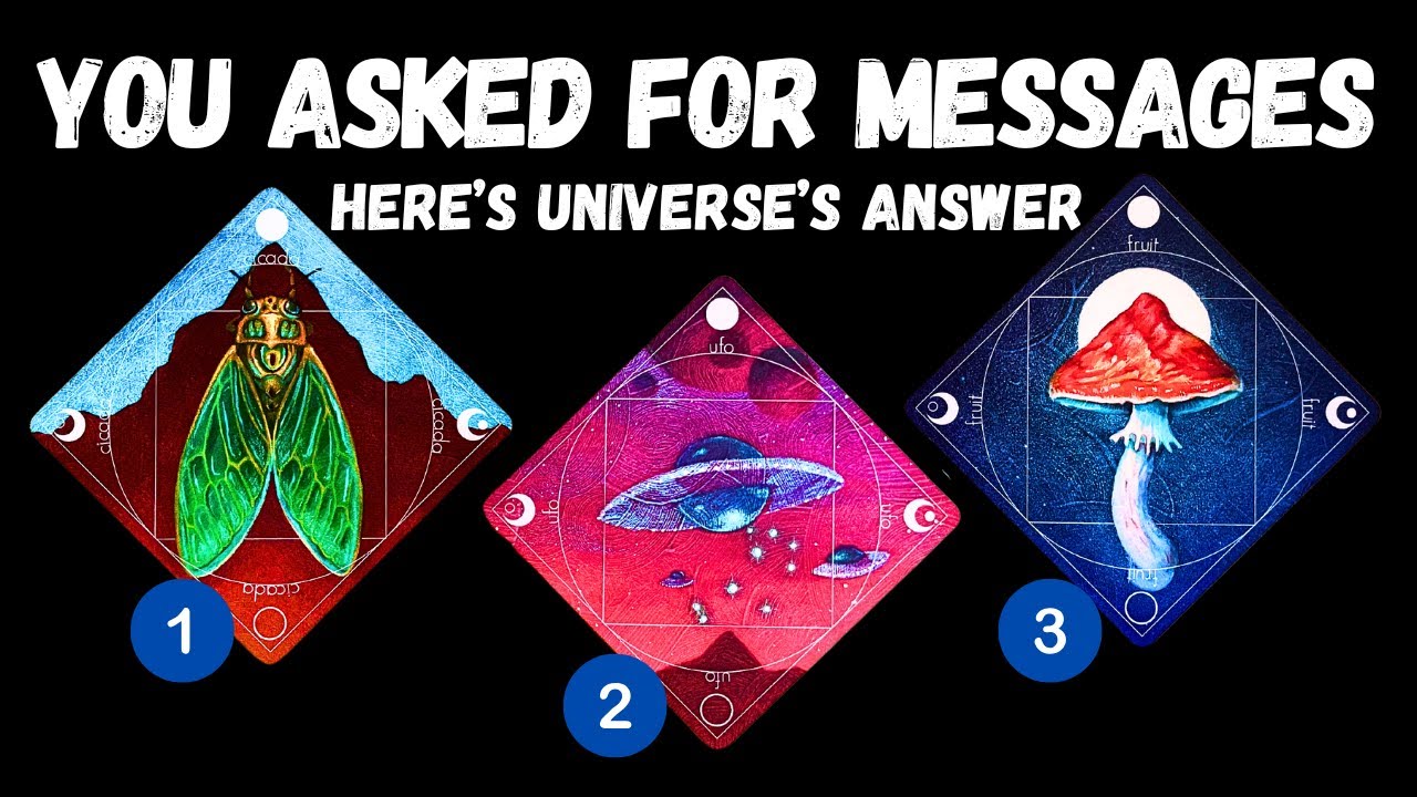 You Asked For Messages & Here's Universe's Answer! 🌍🃏⭐️⎮pick a card ...