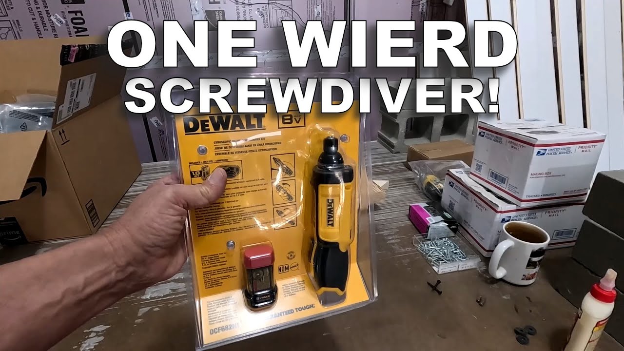 Review: DeWalt’s Weird Gyroscopic Screwdriver (Too Late?) - YouTube