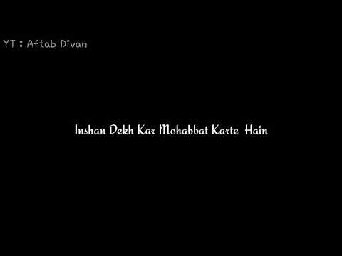 Mene Mohabbat Kar Ke Inshan Dekh Liye || Sayari || Brokenheart