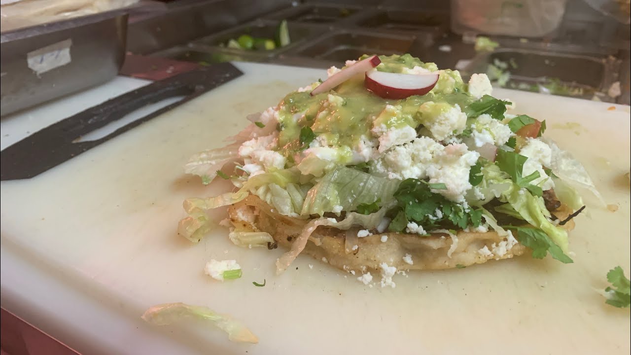 Sope de asada con mucho sabor - YouTube