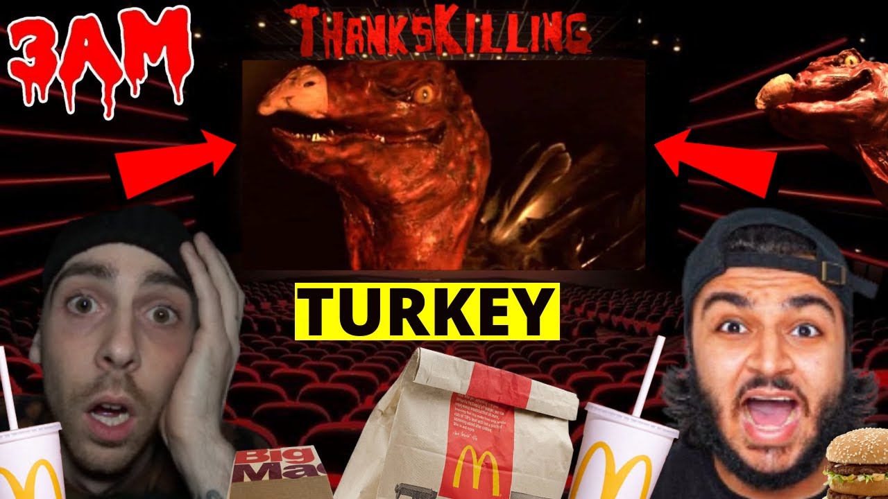 DO NOT WATCH THANKSGIVING MOVIE THANKSKILLING IN A THEATER AT 3AM ...