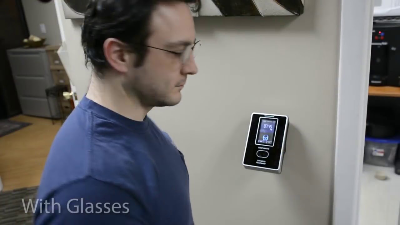 Facial Recognition Time Clock - Short Vid - YouTube