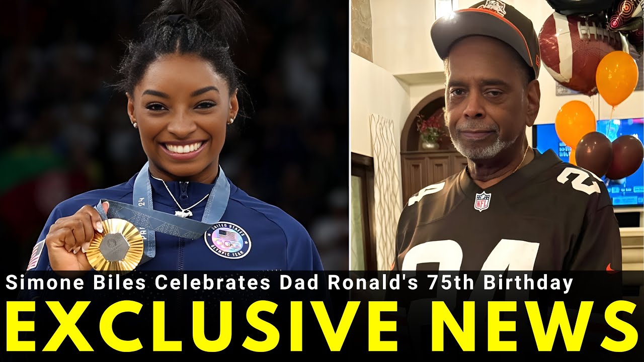Simone Biles Celebrates Dad Ronald's 75th Birthday — Twice the Fun ...