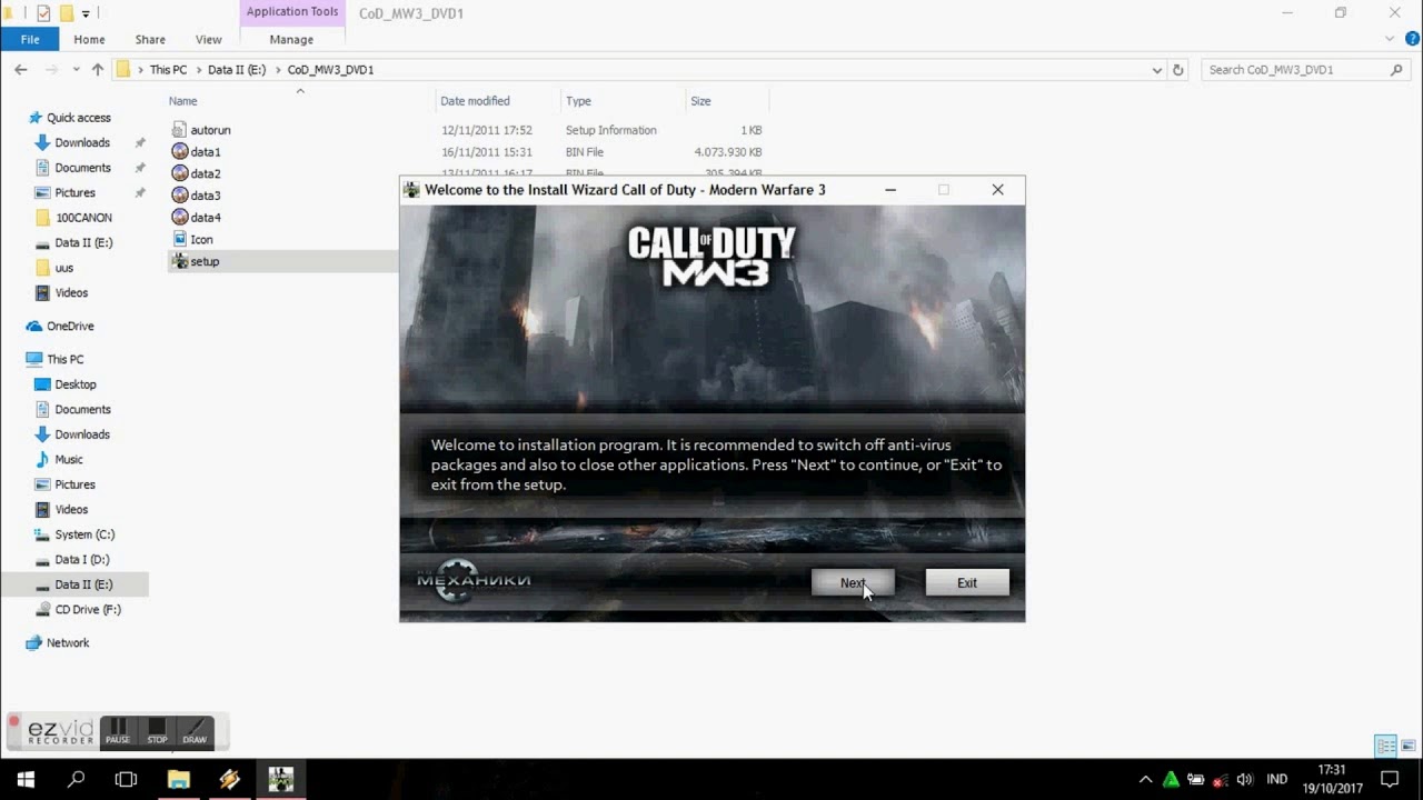 cara menginstal Call of Duty mw3 - YouTube