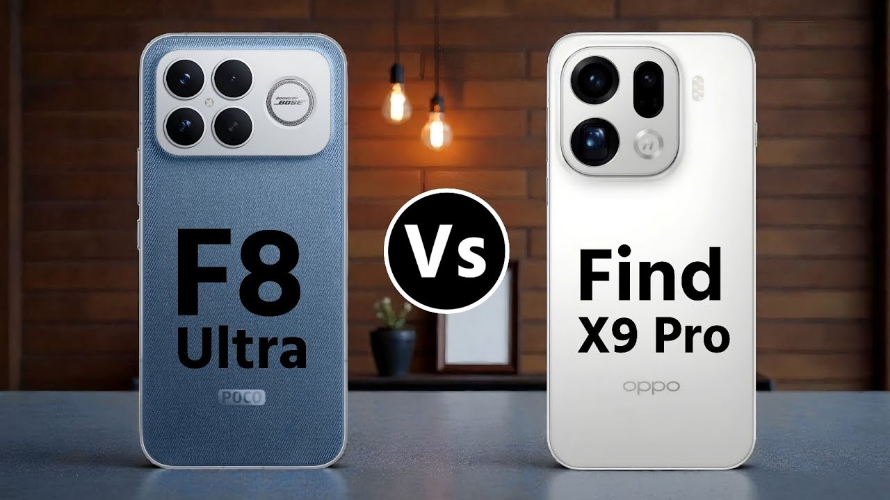 Poco F8 Ultra Vs Oppo Find X9 Pro || Which One is Better? - YouTube