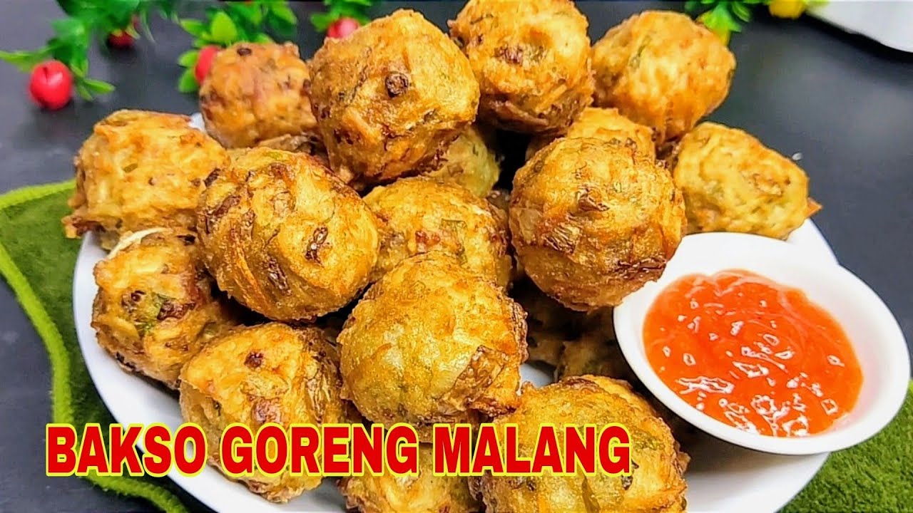 BIASANYA ADA DI TUKANG BAKSO || RESEP GORENGAN BAKSO YANG ENAK BANGET ...