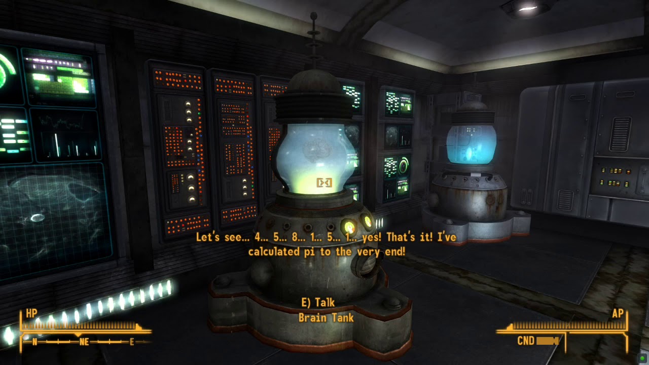 Fallout: New Vegas - Busy Brain tank - YouTube