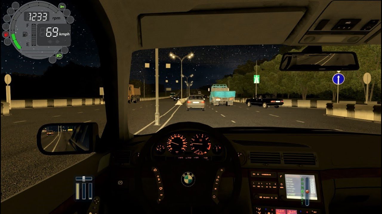 City Car Driving - BMW 750i | Driving Normal - YouTube