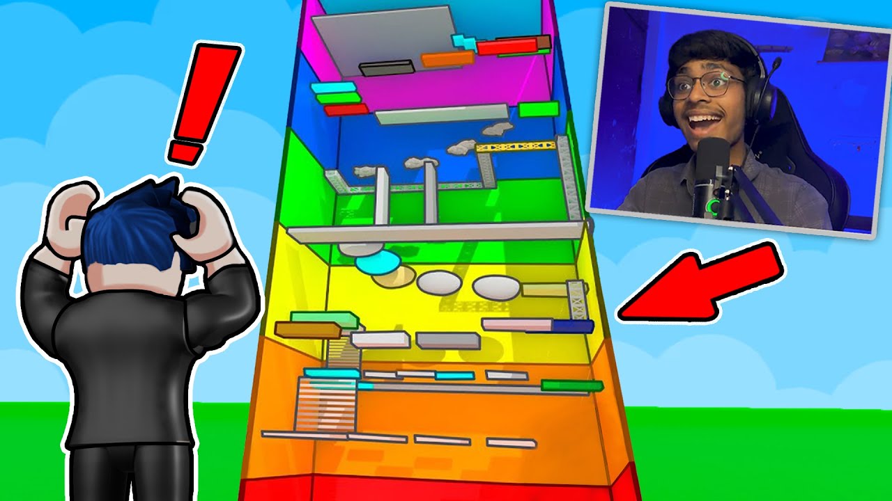 Climbing the IMPOSSIBLE Tower in Roblox… Will I Survive? 😱 - YouTube