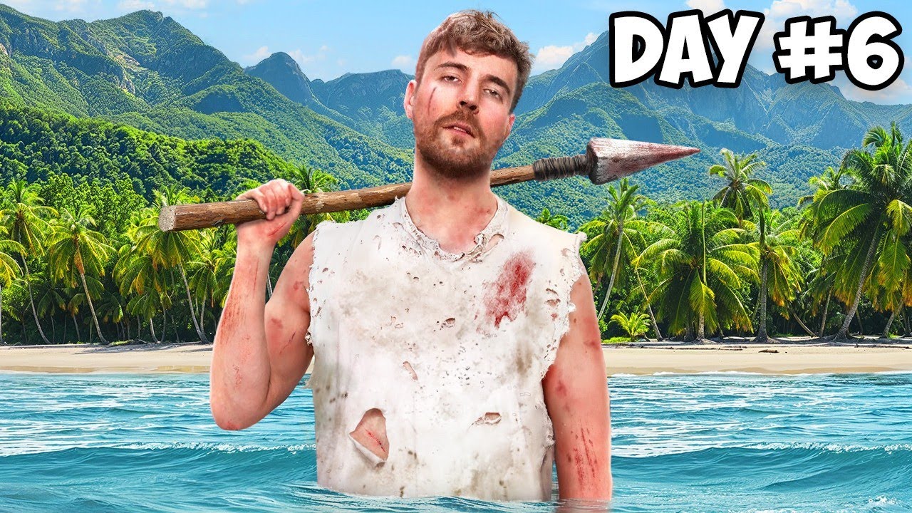 7 Days Stranded On An Island MrBeast - YouTube
