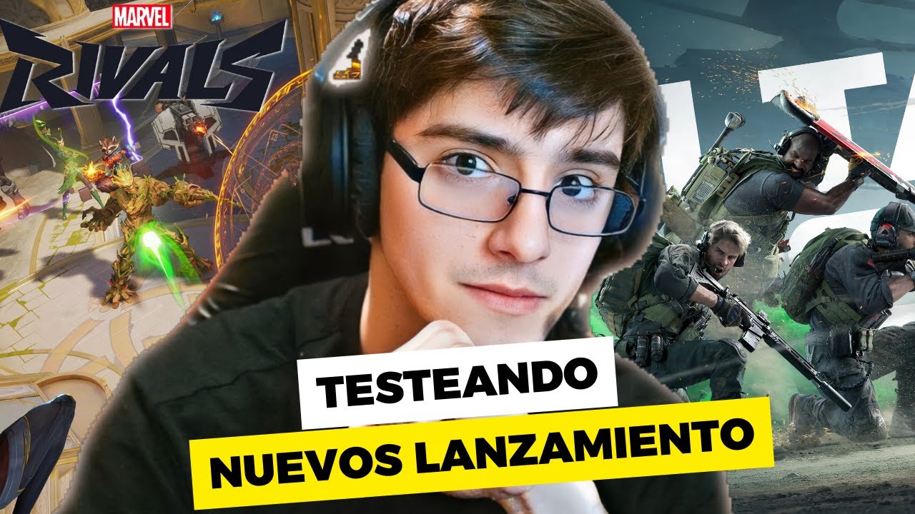 🔴 ¡PRIMERA VEZ en MARVEL RIVALS! y DELTA FORCE🟢 | CROSA - YouTube
