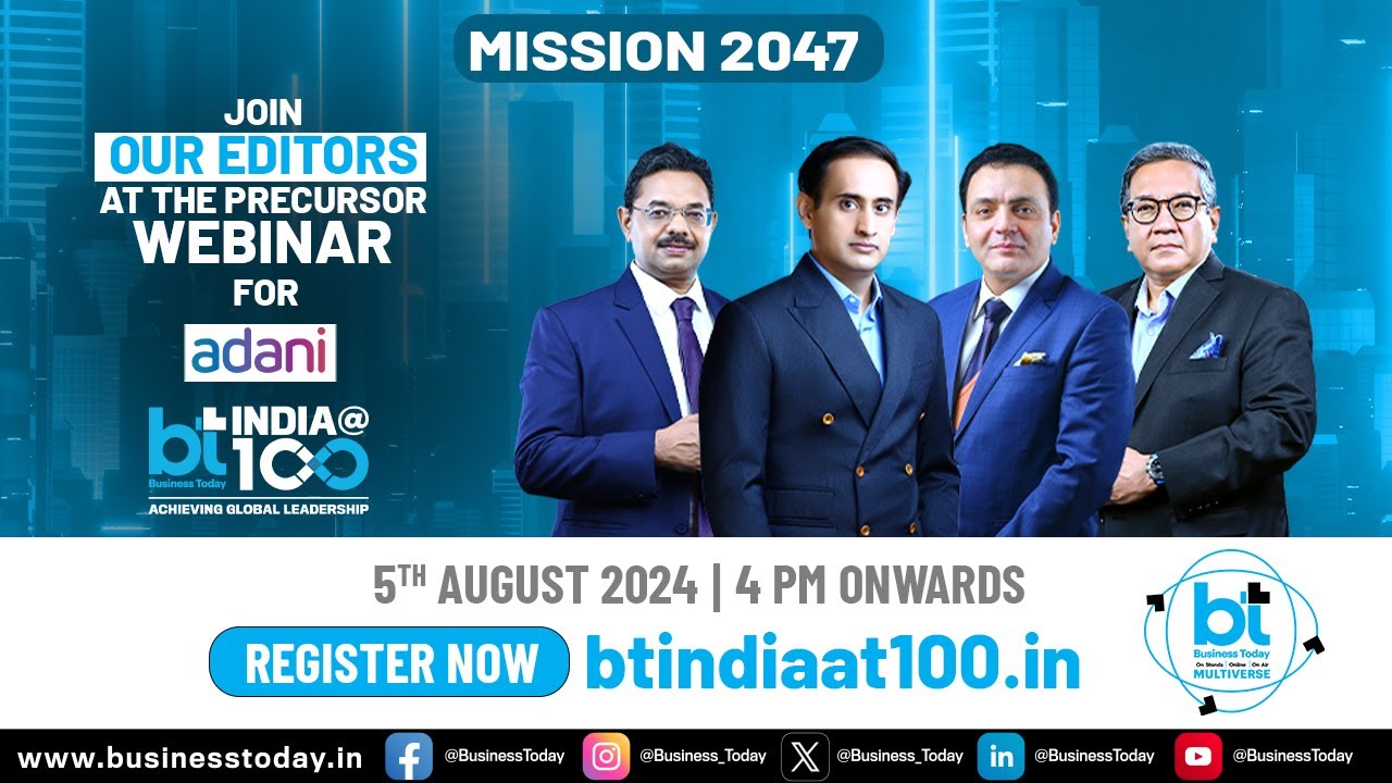 What To Expect From Adani_BT India@100? | Exclusive Pre-Event Webinar ...