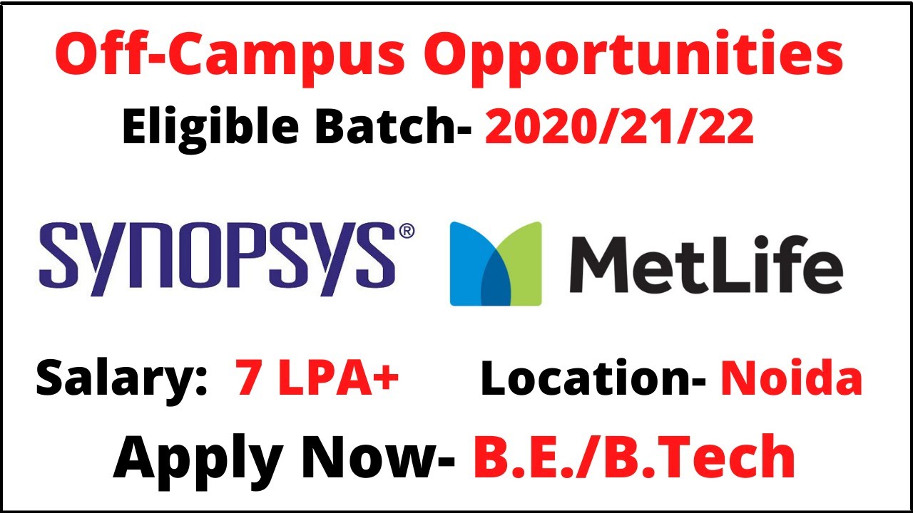 off campus placement for 2022 batch | off campus drive 2021 - YouTube