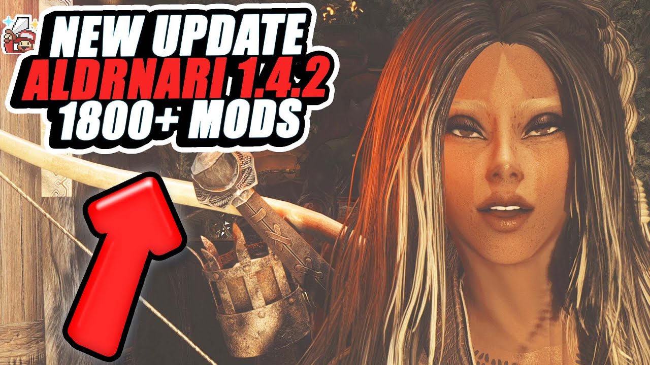 NEW Aldrnari 1.4.2 UPDATE Showcase || 1800+ Modded Skyrim - YouTube