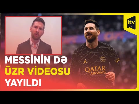 Messi kimdən və niyə üzr istədi?