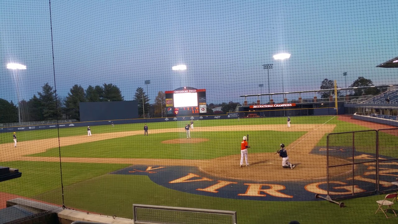 Chase Senecal pitching @ UVA 11-3-18 - YouTube