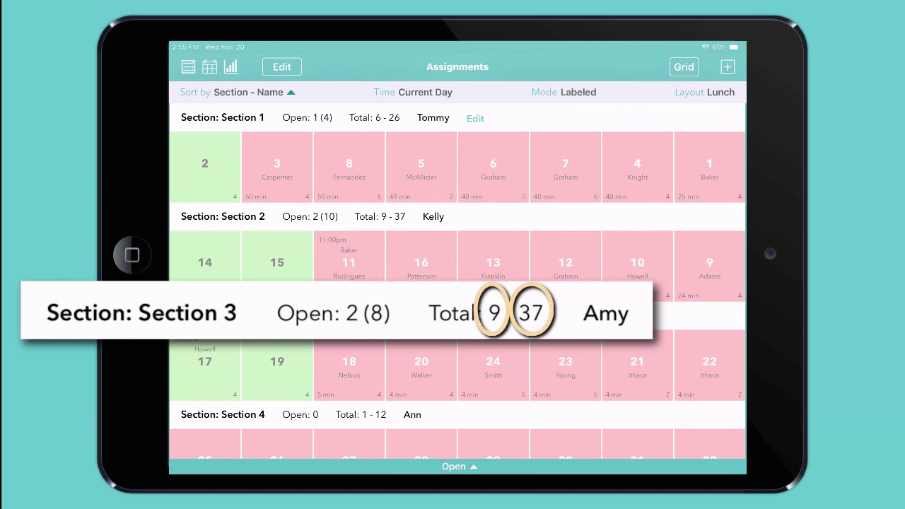 Waitlist Me - Section Management and Floor Plans - YouTube