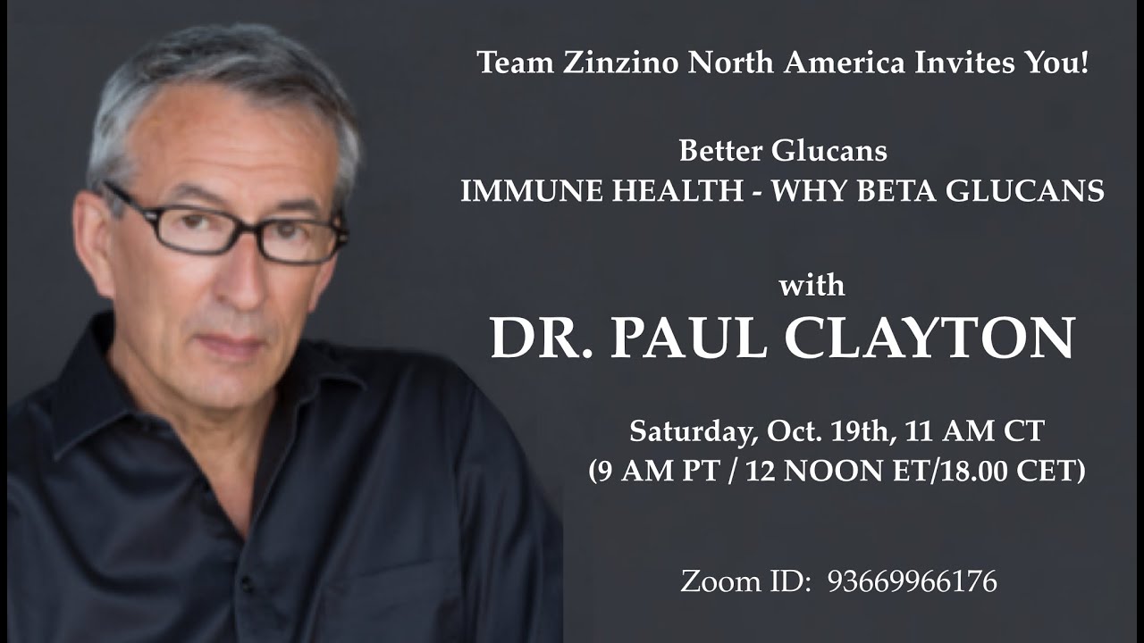 Dr. Paul Clayton on Better Glucans - YouTube