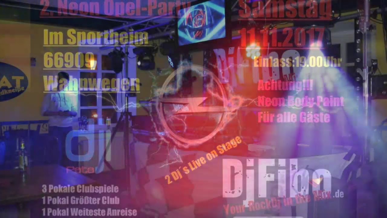 Promo 2. Neon-Opel Party - YouTube