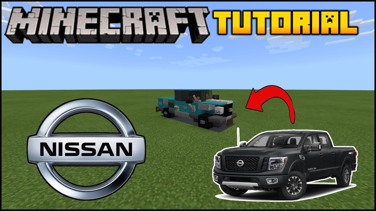 Minecraft Truck - How To Build A 2019 Nissan Titan XD Minecraft Truck ...
