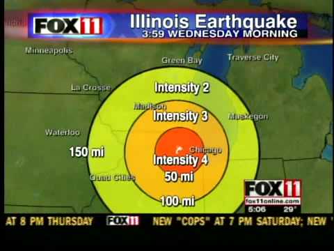 Rare earthquake felt in Wisconsin - YouTube
