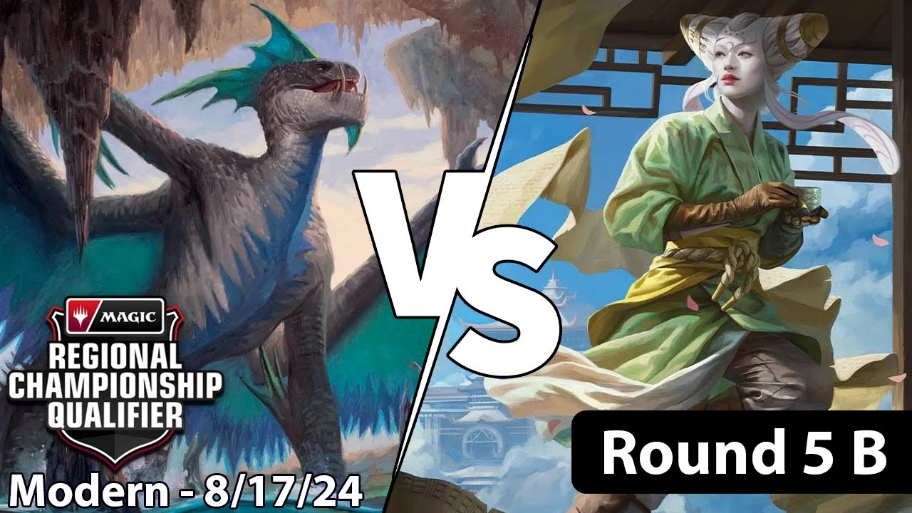 Grixis Murktide VS Jeskai Control Modern RCQ Round 5 B [MTG] - YouTube