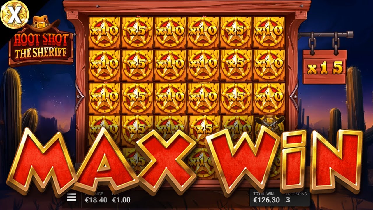 😱 First 25,000x MAX WIN On Hoot Shot The Sheriff! 😱 EPIC Big WIN New ...