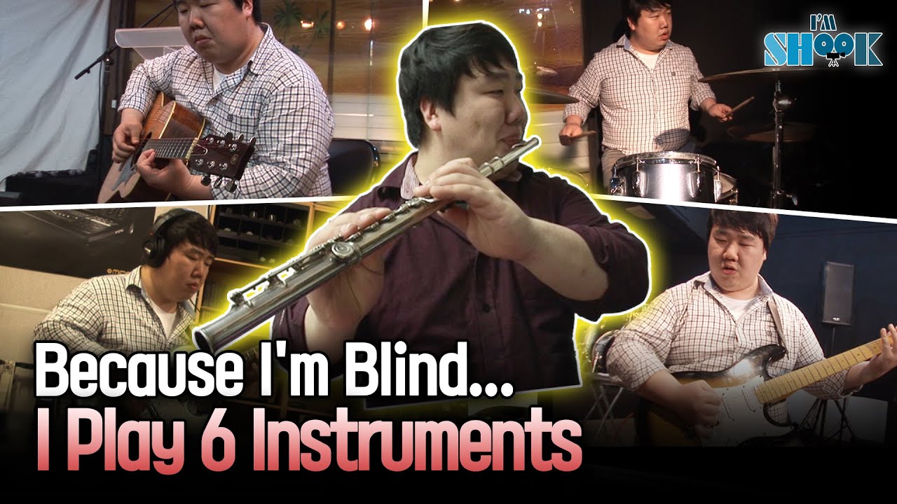 A Blind Musician Who Can Play 6 Instruments 🎶 - YouTube
