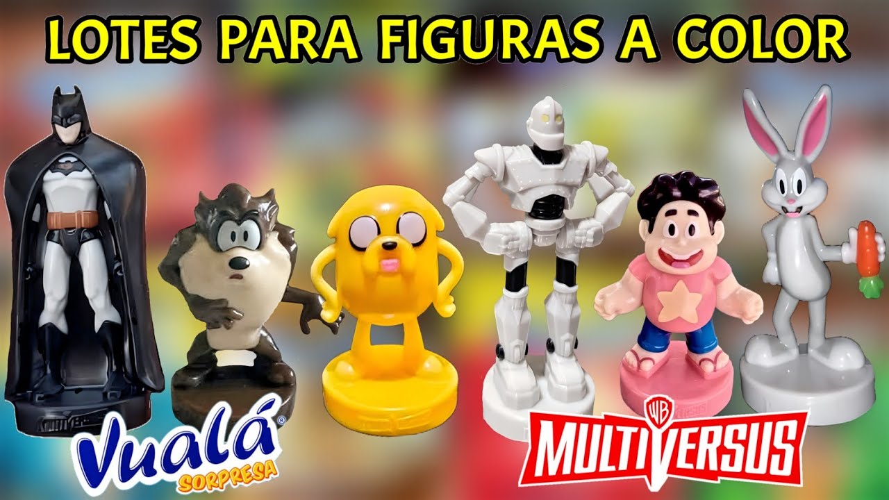 Figuras A Color Vualá Sorpresa MULTIVERSUS/Lotes En Donde Se Pueden ...