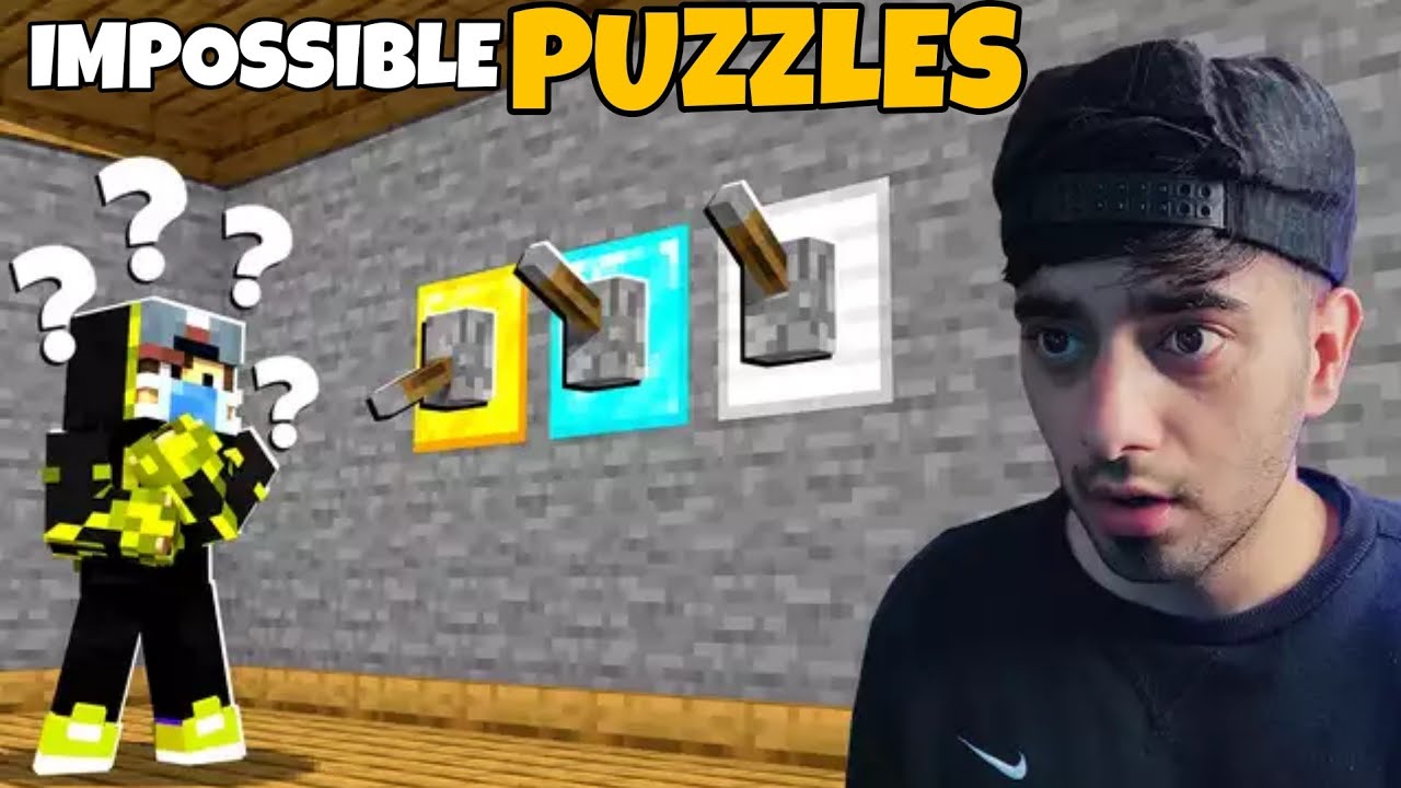 IMPOSSIBLE MINECRAFT PUZZLE ROOMS - YouTube