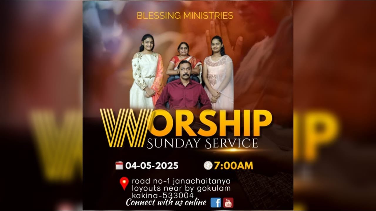 Sunday Worship \\ Blessing Warriors \\ 04_May._2025 - YouTube