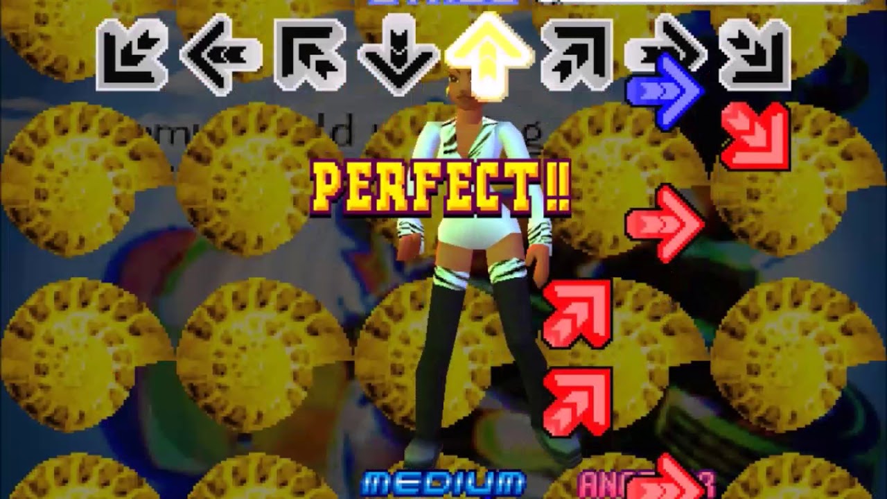 DDR 3rdMIX: TechnoMotion noteskin (Paint Mode part 7) - YouTube