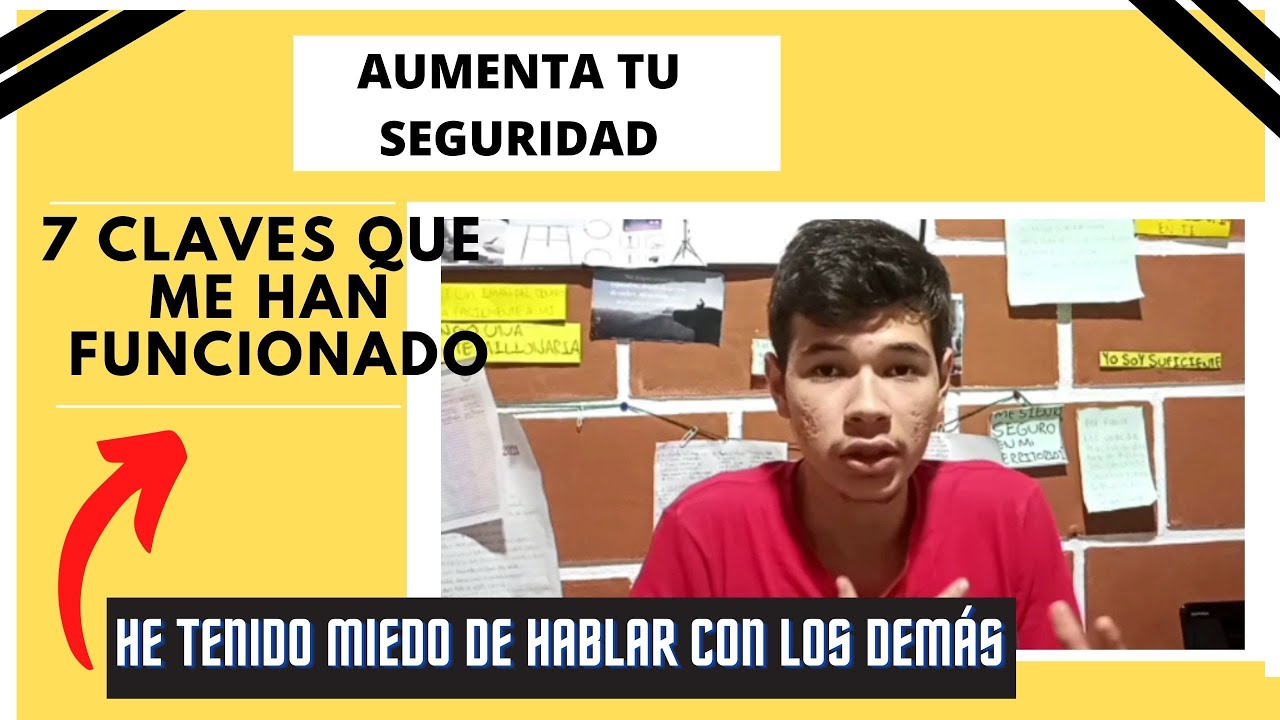Como tener más SEGURIDAD en mi mismo| 7 Ejercicios para tener más ...