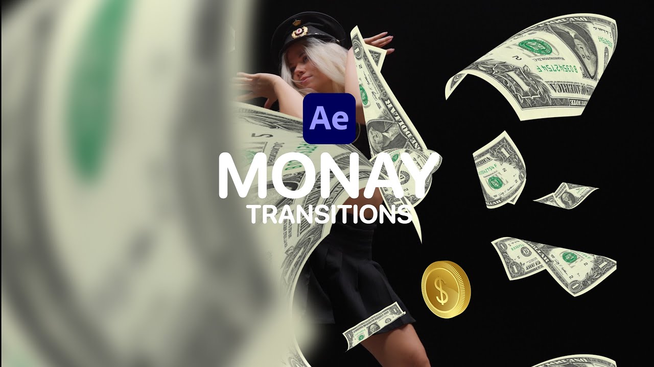 Money Transitions for After Effects - AE Tutorial - YouTube