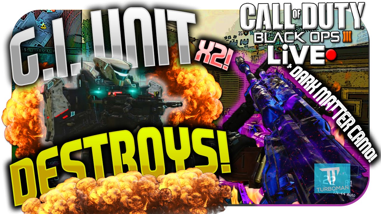 Insane "G.I. UNIT" Scorestreak + "DARK MATTER" Gameplay!! ★ (Black Ops ...