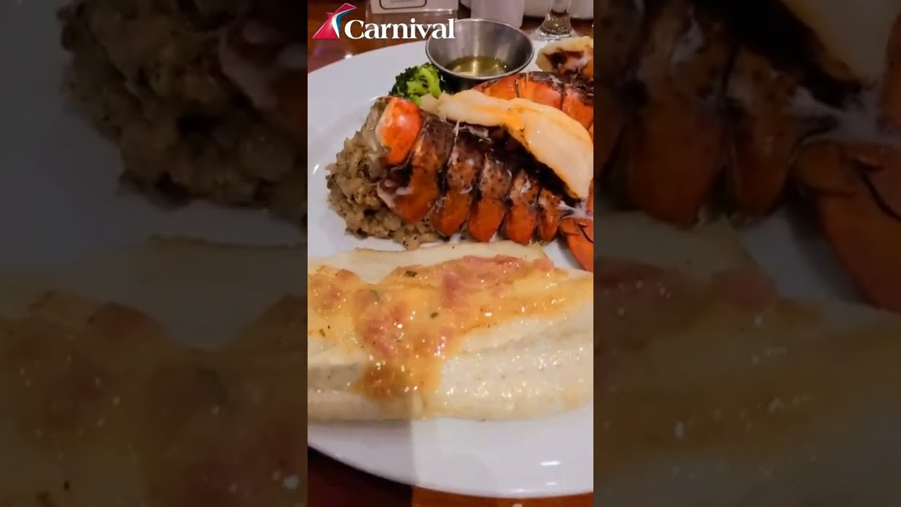 AMAZING DOUBLE LOBSTER TAILS AND SEA BASS || Seafood Lover on the ...