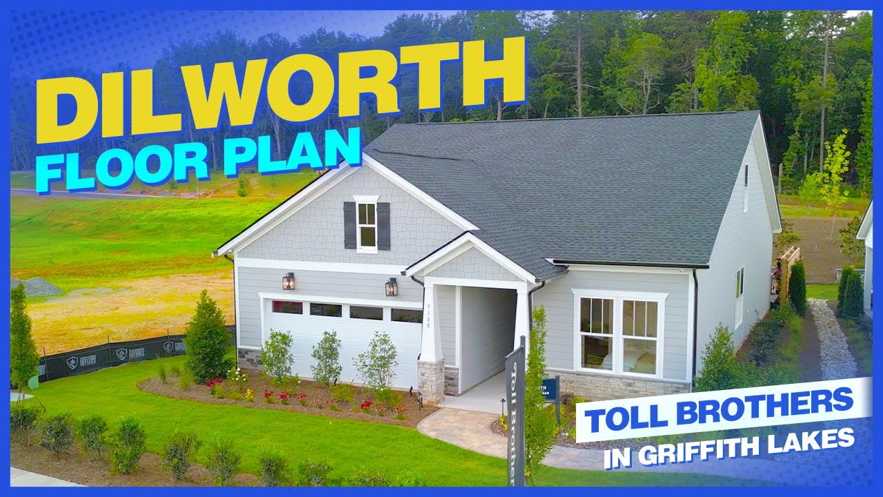Dilworth Floor Plan | Toll Brothers in Charlotte | Griffith Lakes ...