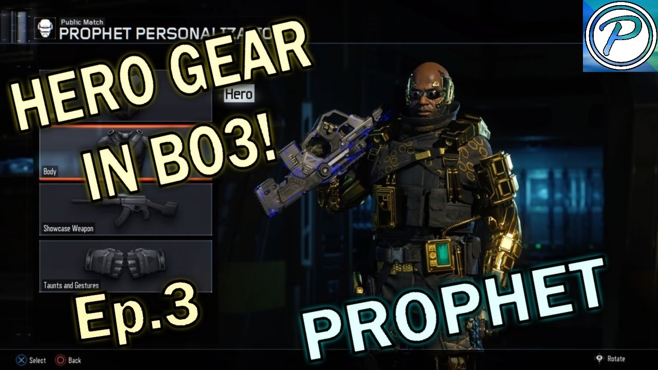 HERO GEAR IN BO3! - Ep.3 Prophet (Black Ops 3) - YouTube
