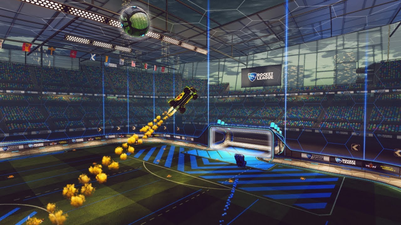 MY FIRST ROCKET LEAGUE MONTAGE - YouTube