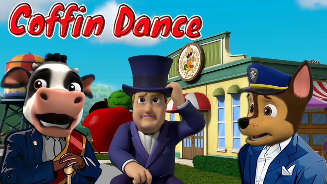 🐾Paw Patrol - Pups Save Mayor Humdinger's Mustache 03 | Coffin Dance ...