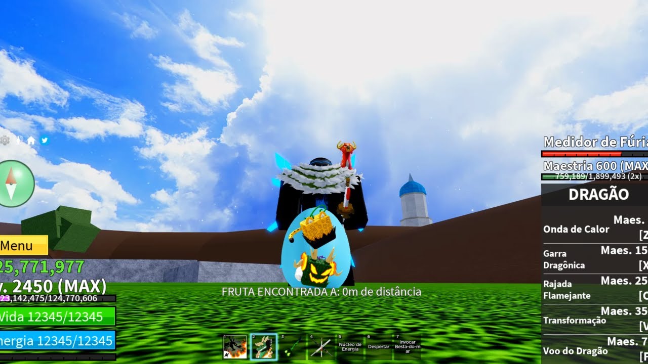 Leopard no chão? Usando Notificador de frutas (fruit notifier). Local ...